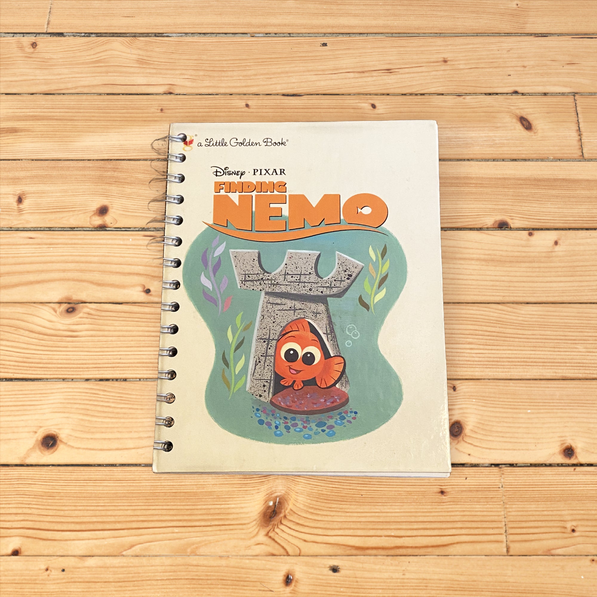 Finding Nemo Little Golden Book journal | Retro Journals