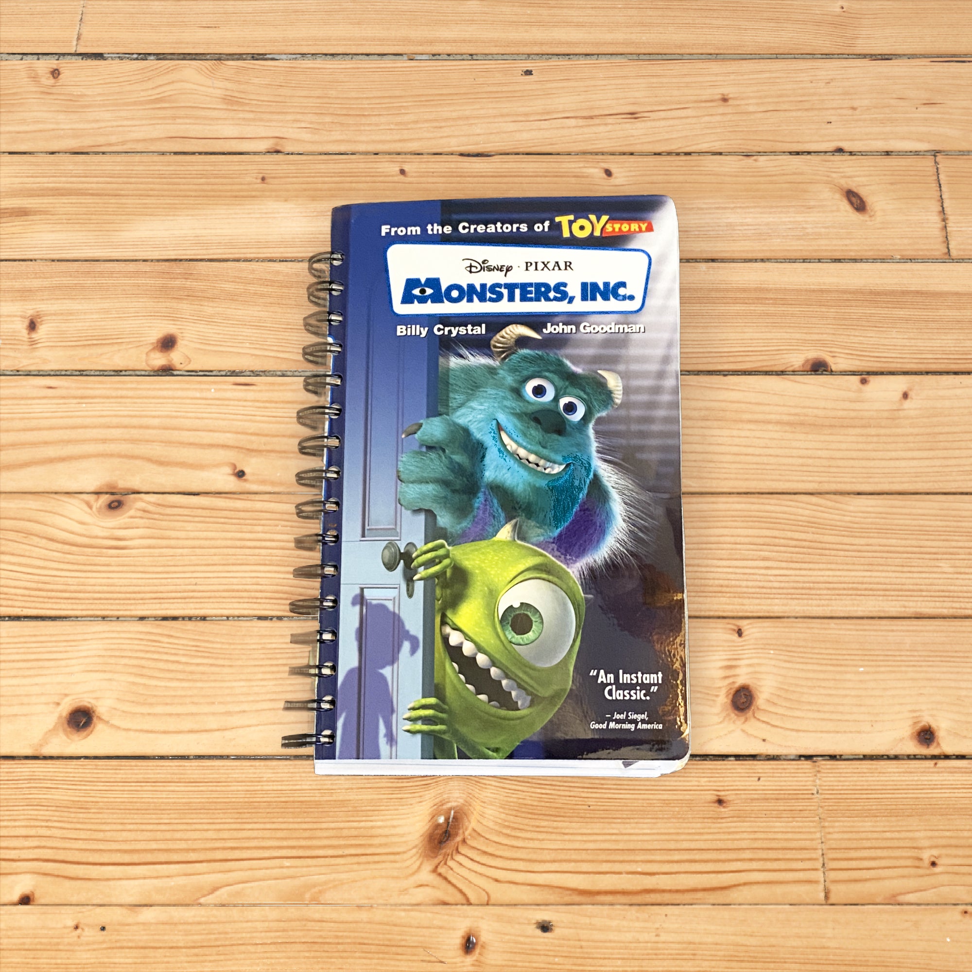 Monsters, INC. (VHS) journal | Retro Journals